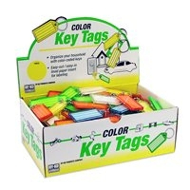 Hy-Ko KB140-100 Key Identification Tag, Plastic, 100/PK – Shell Lumber ...