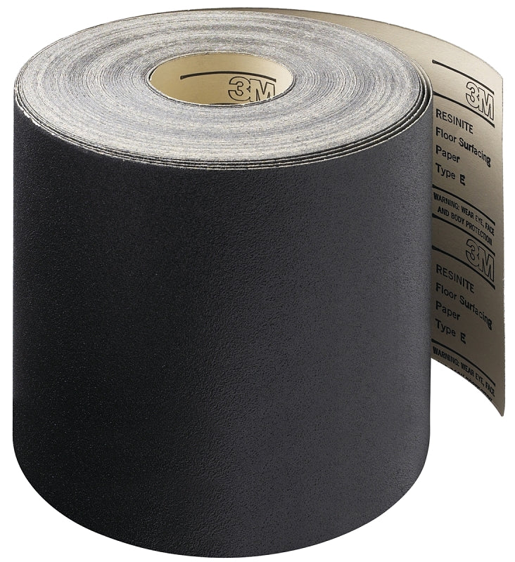 3M 15299 Floor Surfacing Paper, 8 in W, 50 yd L, 100 Grit, Medium, Res ...
