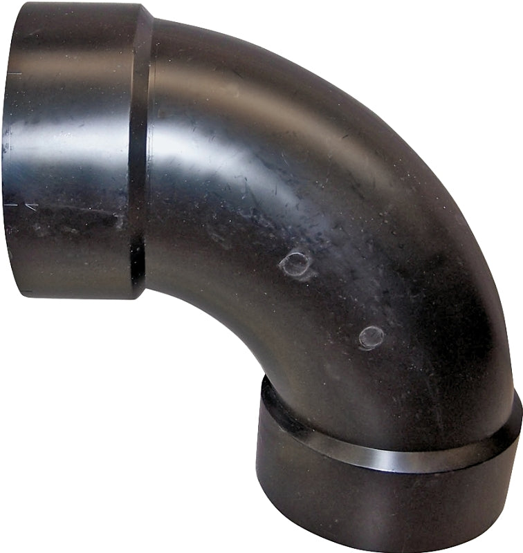 Canplas 102276BC Long Sweep Pipe Elbow, 1-1/2 in, Hub, 90 deg Angle, A ...