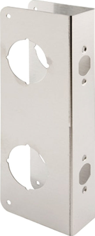 Prime-Line U 10539 Series Lock and Door Reinforcer, Stainless Steel, 2 ...