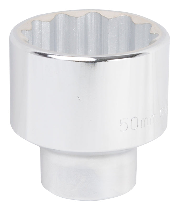 Vulcan MT-SM6050 Drive Socket, 50 mm Socket, 3/4 in Drive, 12-Point, C ...