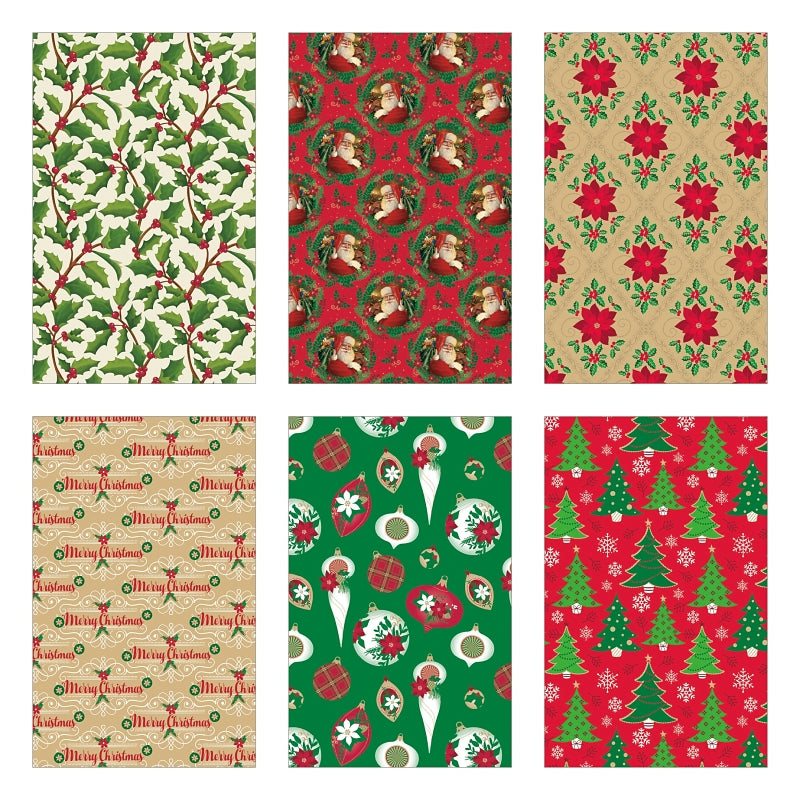 Hometown Holidays 68301 Gift Wrap Assortment, Paper – Shell Lumber and ...