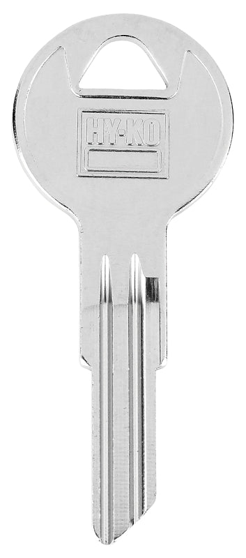 Hy-Ko 11010Y101 Key Blank, Brass, Nickel-Plated, For: Yale Y101 Locks ...