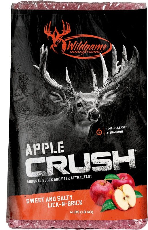 Wildgame INNOVATIONS FG-00329 Apple Crush Brick, Apple Flavor, 4 lb, P ...