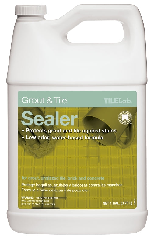 CUSTOM TileLab TLPSRA1-2 Grout and Tile Sealer, Liquid, Clear, 1 gal ...