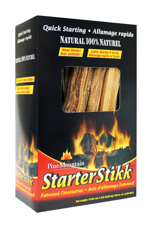 Pine Mountain Starter Stikk Wood Fire Starter 1.5 lb. – Shell Lumber ...