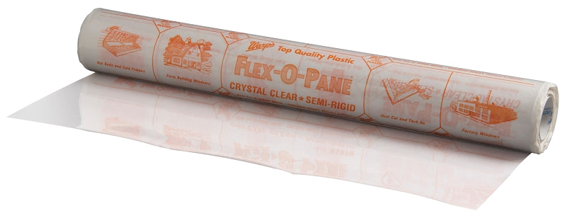 Warp's Flex-O-Pane Series 10FP-4825 Window Film, 25 yd L, 48 in W, 10 ...
