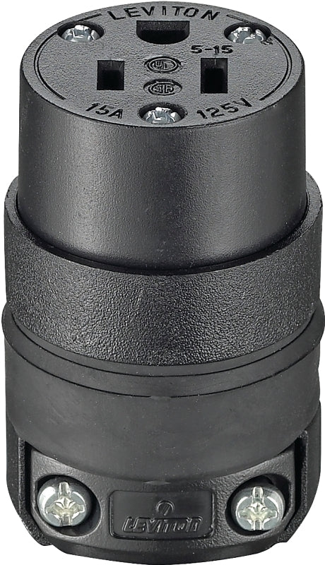 Leviton 000-515CR-000 Electrical Connector, Straight Blade, 15/64 to 4 ...