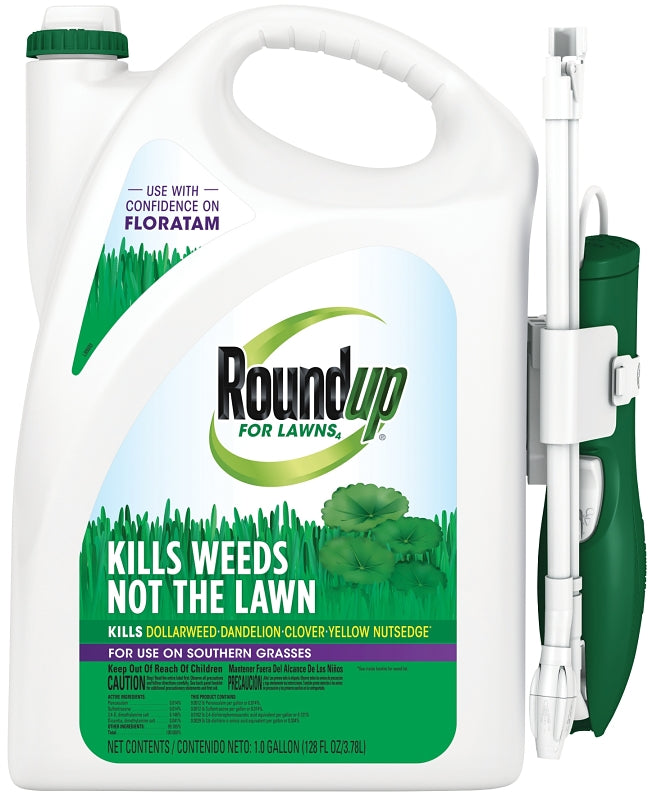 Roundup 5008910 Lawn Weed Killer with Extended Reach Wand, Liquid, Spr ...