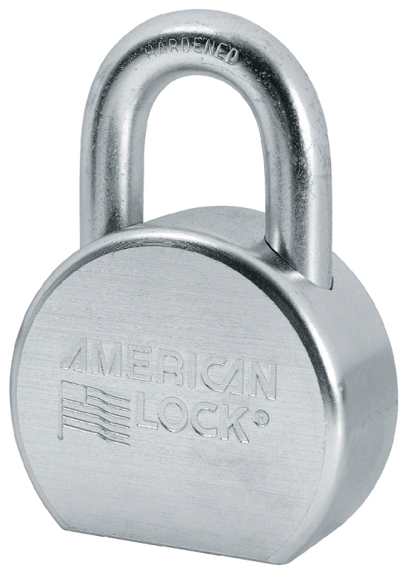 American Lock A702 Padlock, Keyed Different Key, 7/16 in Dia Shackle ...