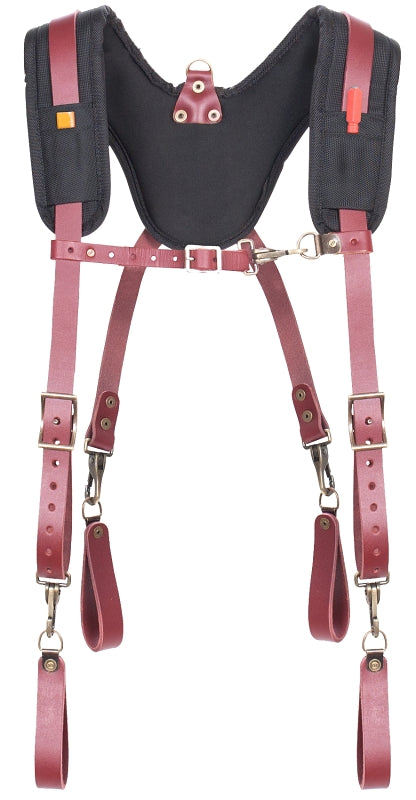 CLC Signature Elite Series 21522 Padded Yoke Leather Suspender, One-Si ...