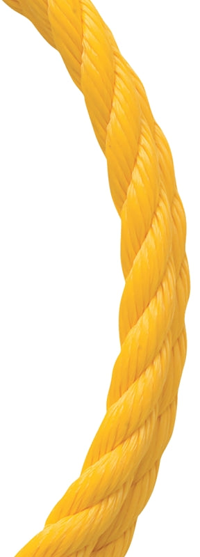 Baron 54210 Rope, 3/8 in Dia, 400 ft L, Polypropylene, Yellow – Shell ...
