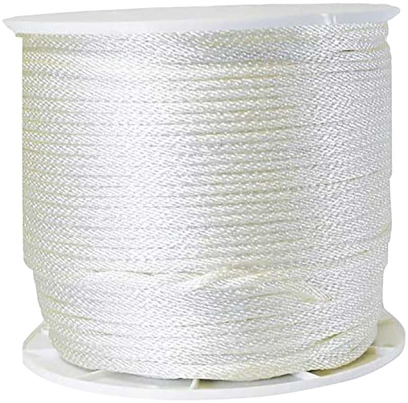 Baron 54803 Rope, 1/4 in Dia, 1000 ft L, 40 lb Working Load, Nylon/Pol ...