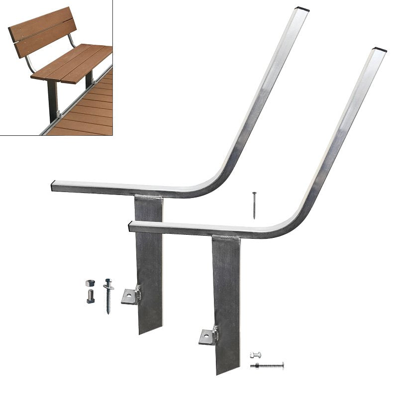 Multinautic 22047 Dock Bench, Aluminum, For: Docks – Shell Lumber and ...