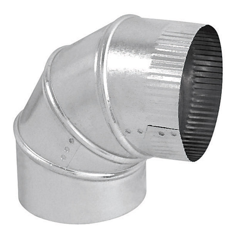 Imperial Manufacturing 3 in. Dia. x 3 in. Dia. 90 Galvanized Steel Sto ...