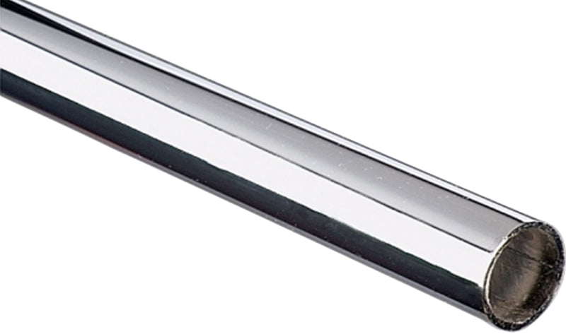 Knape & Vogt KV 750 750 5 96 Round Closet Rod, 1-5/32 in ID x 1-5/16 i ...