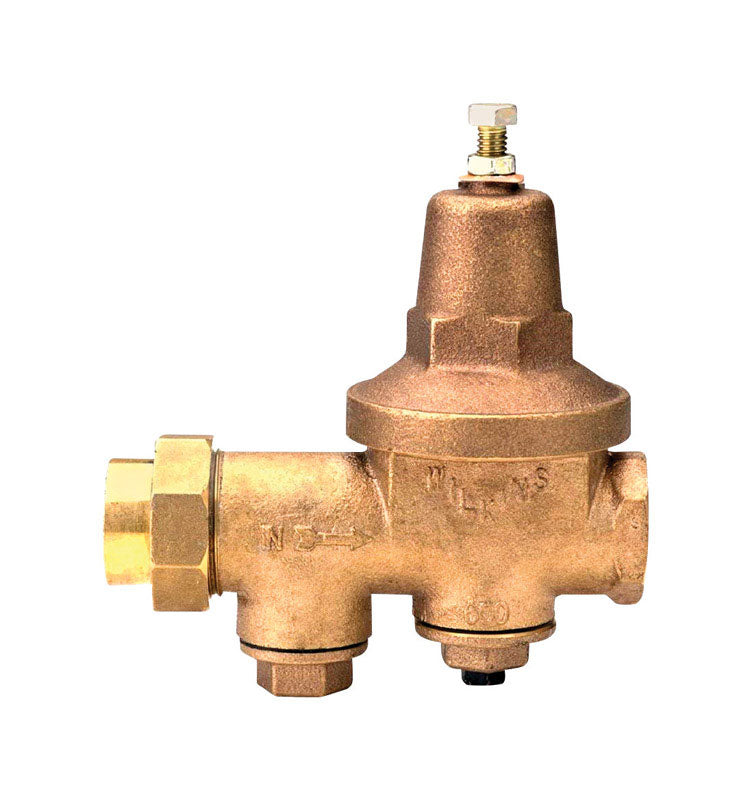 Zurn 1-1/4 in. FNPT Union Water Pressure Regulator Valves – Shell ...