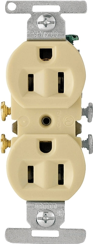 RECEPTACLE DPLX IVORY 15A/125V – Shell Lumber and Hardware