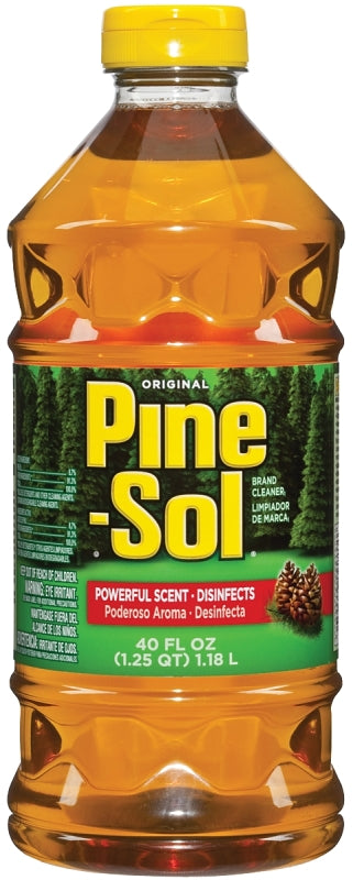 Pine-Sol Original 97325 All-Purpose Cleaner, 40 oz Bottle, Liquid, Pin ...