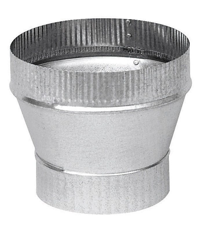 Imperial 3 in. Dia. x 4 in. Dia. Galvanized Steel Stove Pipe Increaser ...