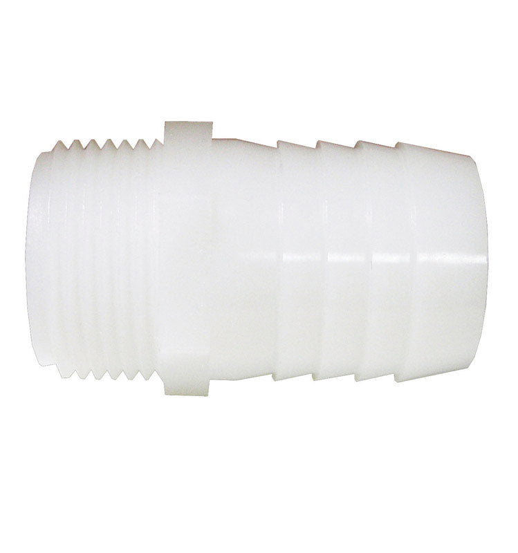 Green Leaf Nylon Adapter 1/2 in. Dia. x 3/4 in. Dia. White 5 pk – Shell ...