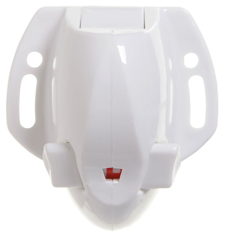 Dreambaby Adhesive Mag Locks Series L855A Cabinet Lock, 1-1/2 in L, 1 ...