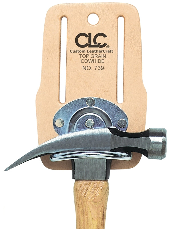 CLC Tool Works Series 739 Hammer Holder, Leather, Tan, 4 in W – Shell ...