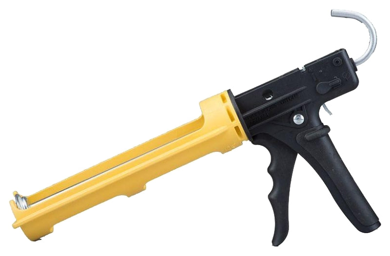 Dripless ETS3000 Caulk Gun, Yellow, 10 oz Cartridge, Ergonomic Handle ...