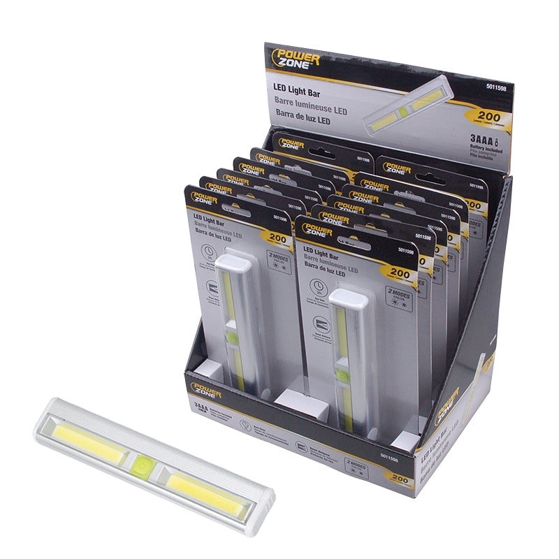 PowerZone 12562 Light Bar, LED Lamp, 2-Lamp, White Light, Pack of 12 ...