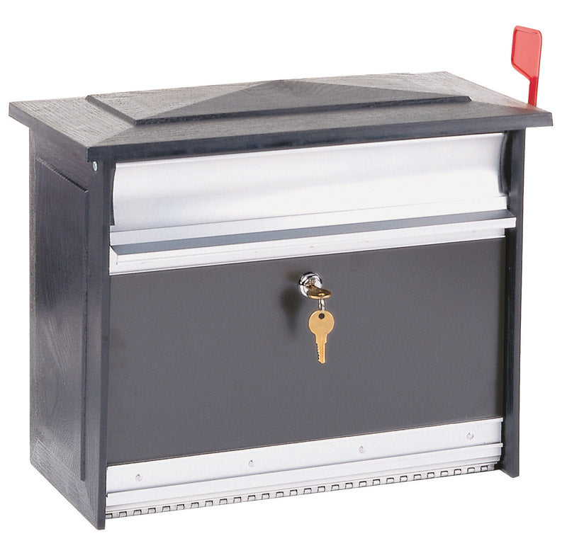 Gibraltar Mailboxes Mailsafe Steel Wall-Mounted 13-1/4 in. H x 16-7/8 ...