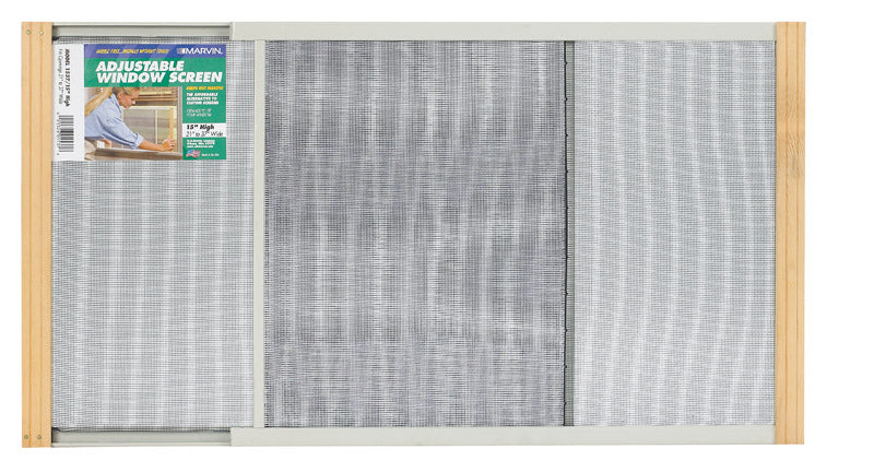 Marvin 21 in. W x 37 in. W Steel Screen Window Screen – Shell Lumber ...