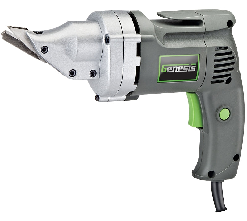 Genesis GES40 Electric Shear, 4 A, 14 ga Aluminum, 18 ga Steel, 20 ga ...
