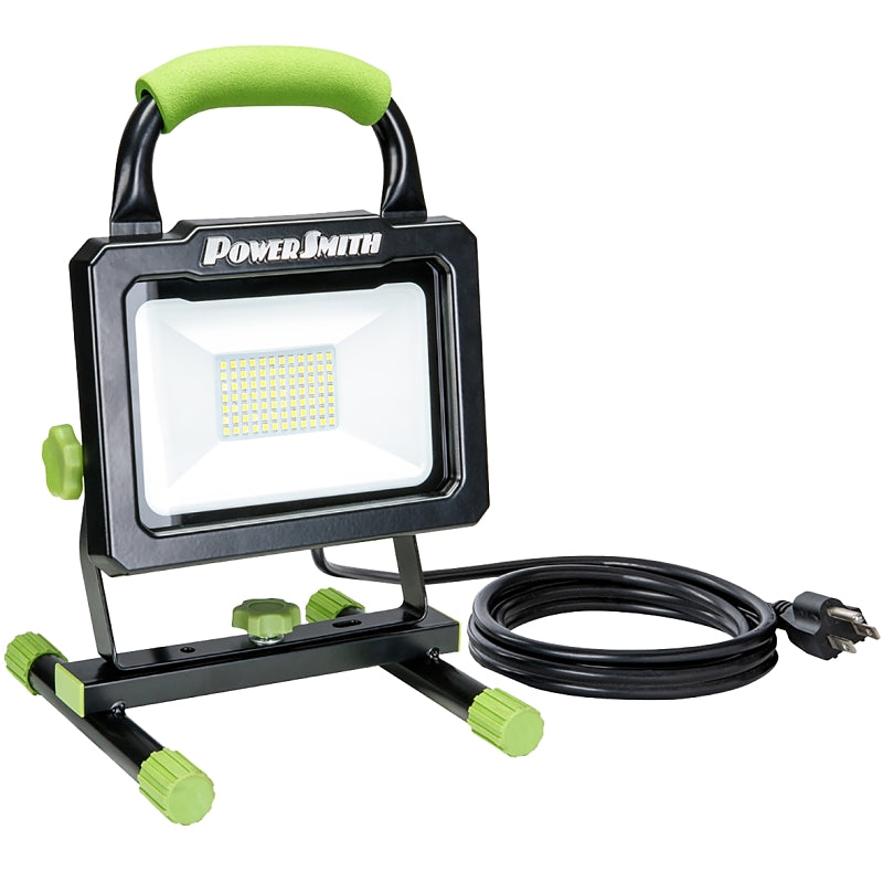 PowerSmith PWLS070H Handheld Work Light, 120 V, 55 W, 1-Lamp, LED Lamp ...