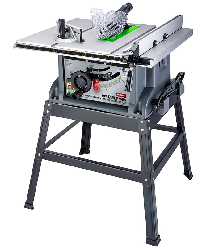 Genesis GTS10SC Table Saw, 120 V, 15 A, 10 in Dia Blade, 5/8 in Arbor ...