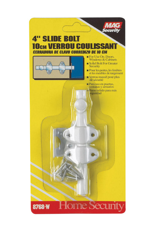 Prime-Line 4 in. L Painted Surface Bolt – Shell Lumber and Hardware