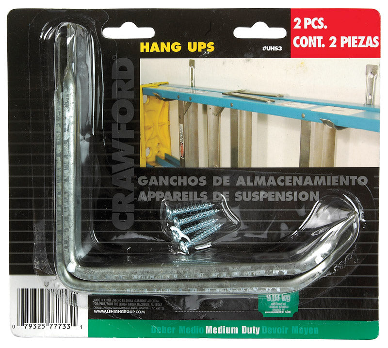 Crawford Medium Duty Hang Ups Storage Hook Steel 2 pk – Shell Lumber ...