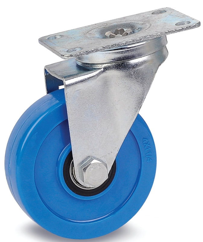 Dh Casters C-LM4P1PUS Swivel Caster, 2-3/8 x 3-5/8 in Plate, 5-1/8 in ...
