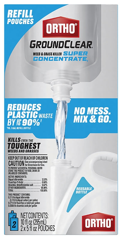 Ortho GroundClear Series 4656705 Weed and Grass Killer Super Concentra ...