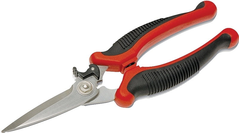 Crescent Wiss WEZSNIP Utility Snip, 8-1/2 in OAL, Straight Cut, Stainl ...