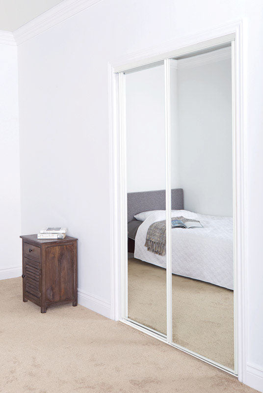 Erias 80.5 in. H x 71 in. W Bright White Sliding Door – Shell Lumber ...