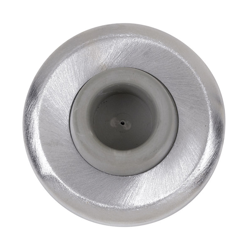 Tell Stainless Steel Wall Door Stop Satin Chrome Silver – Shell Lumber ...
