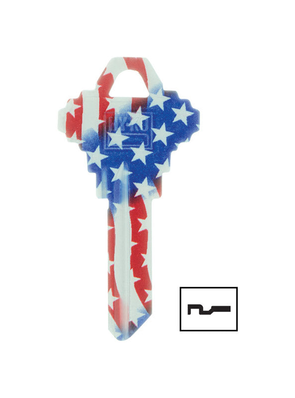 Hy-Ko Flag House/Office Key Blank Single sided For Schlage Locks ...