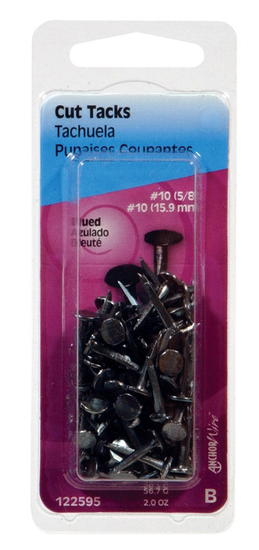 Hillman 5/8 in. L No. 10 Blued Steel Cut Tacks 2 oz. – Shell Lumber and ...