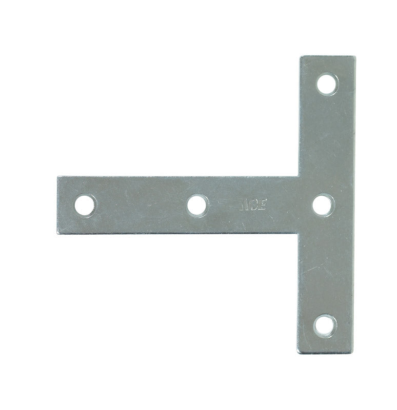 Ace Tee Plate 4 in. x 4 in. Zinc – Shell Lumber and Hardware