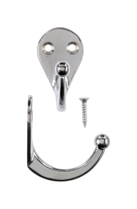 Ace Single Garment Hook 1-3/4 in. L Metal 2 pk – Shell Lumber and Hardware