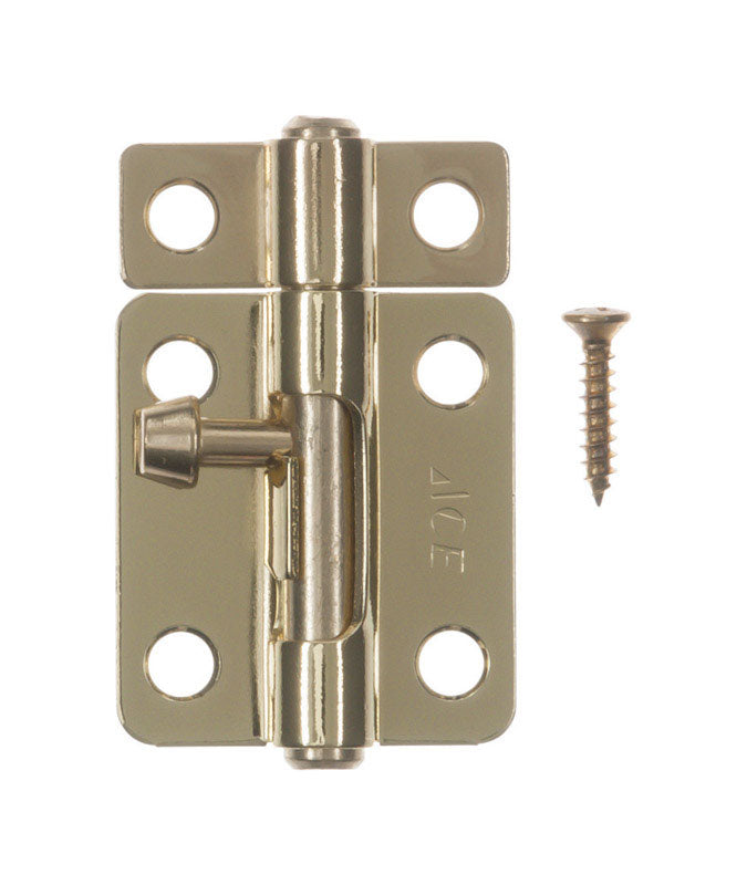 Ace 2.5 in. L Brass-Plated Steel Barrel Bolt – Shell Lumber and Hardware