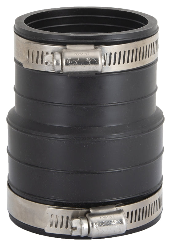 ProSource KJ-014 Coupling, 2 in, Socket to Pipe, PVC, Black – Shell ...