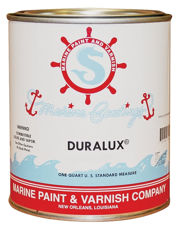 Duralux M720-4 Marine Enamel, Gloss, White, 1 qt Can, Pack of 4 – Shell ...