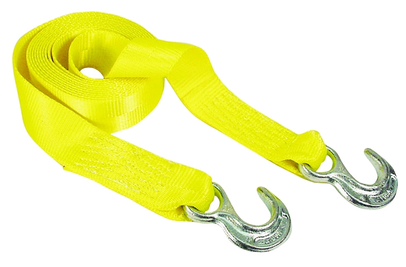 Keeper 89815 Tow Strap, 12,000 lb Rope, 5000 lb Vehicle, 2 in W, 15 ft ...