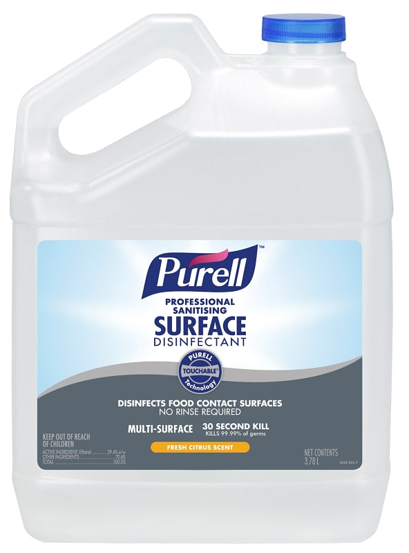 Purell 4342-04 Professional Surface Disinfectant, 128 fl-oz, Liquid, C ...